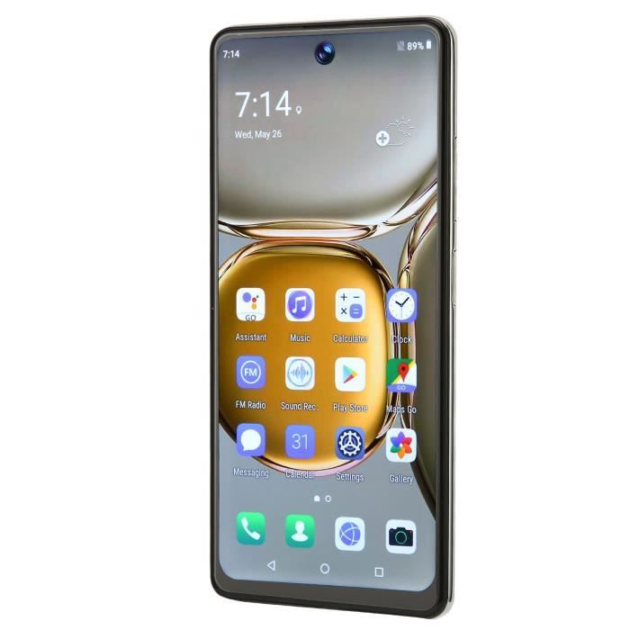 Qiilu Smartphone P60 Pro Téléphone Portable débloqué, Smartphone ...