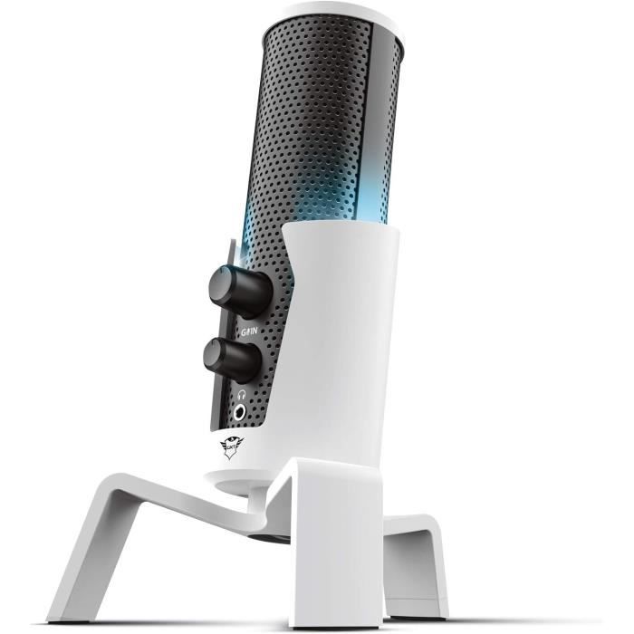 Gxt 258W Fyru Microphone Usb Professionnel 4-En-1, Gamer Micro Pc Led ...