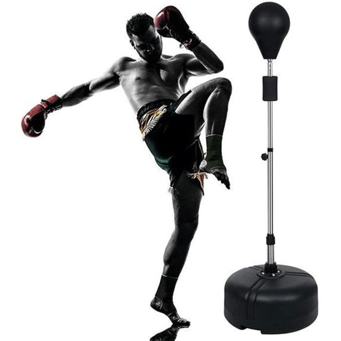 KEESUNG Punchingball Sac de frappe sur pied réglable 120-160 cm pour ...