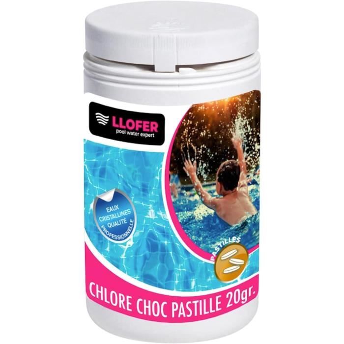 LLOFER - FQG201001 - Chlore Choc en Pastille de 20gr - 1kg147 ...