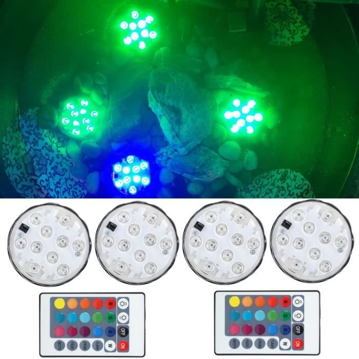 Lumière sous-marine LED submersible allume les lampes sous-marines ...