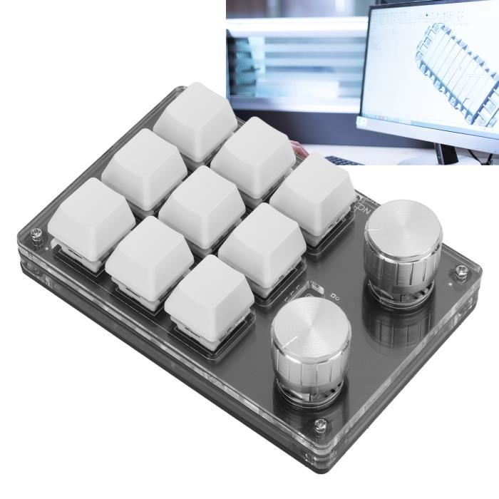 Clavier programmable - YOSOO - RHO-mini - USB et Bluetooth - 9 touches ...