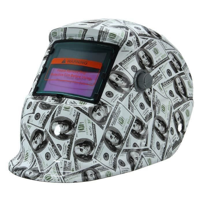 Masque Soudage Solaire Head Auto Helmet Assombrissement Outil QK36987 ...