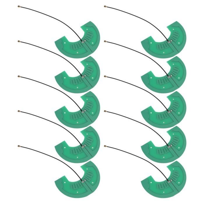 Zerone antenne PCB 10 pièces antenne interne en forme de U 4G 8DBI ... Zerone antenne PCB 10 pièces antenne interne en forme de U 4G 8DBI ...