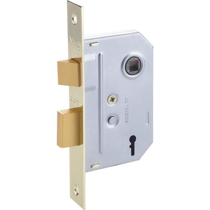 Locks Pm236Pb25 Serrure À Larder 2 Points Pêne Demi-Tour Laiton Poli 67 ...