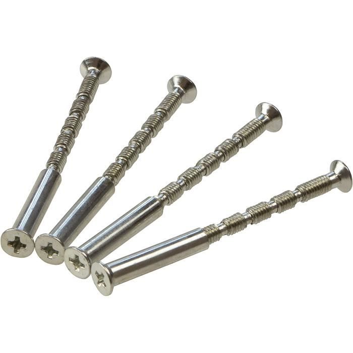 JUVA Lot de 4 vis à douille pour raccords de porte - Avec clé Allen et ...