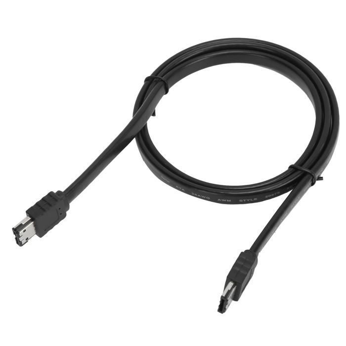 Câble de connexion - QIILU - ESATA - 100 cm - Transmission rapide ...