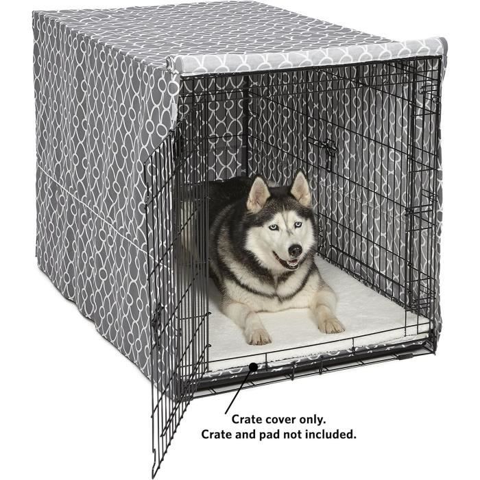 Cvr-48T-Gy Housse De Cage Pour Chien Avec Tissu Protecteur En Téflon ...