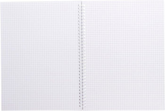 Lot De 5 Cahiers À Spirales A4 Sans Trous/Micro-Perforation, Lignes 5 M ...
