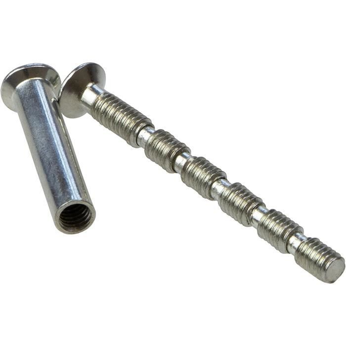 JUVA Lot de 4 vis à douille pour raccords de porte - Avec clé Allen et ...