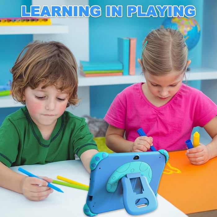 Tablette Enfants,7 Pouces Android Tablette Educative Pour Enfant Avec ...