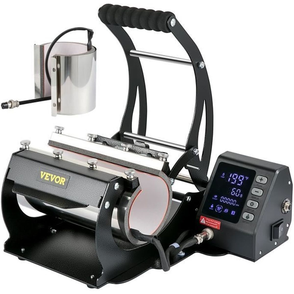 VEVOR Presse à Chaud pour Tasse 560 W Machine de Sublimation Impression de Tasse, Presse à Chaud ...
