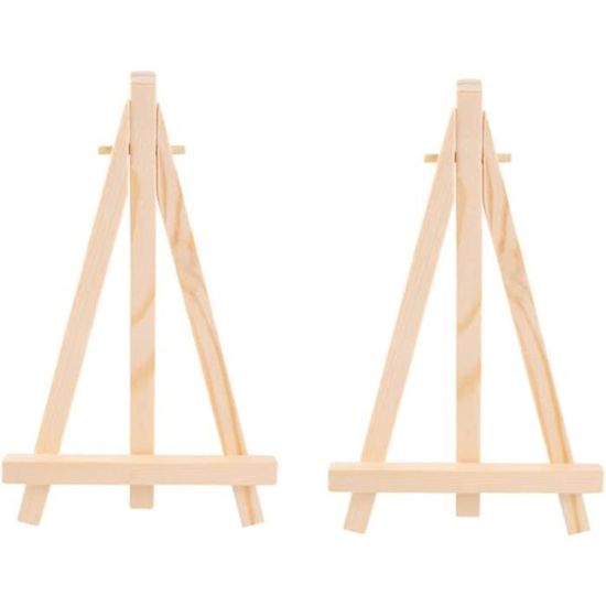 Lot De 10 Mini Chevalets En Bois Pour Mariage, Anniversaire, Baptême, Fête, Peinture Artistique ...