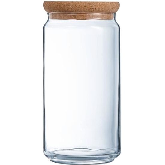 Bocal 1.5L avec couvercle liège - Pure Jar Cork - Luminarc - Cdiscount ...