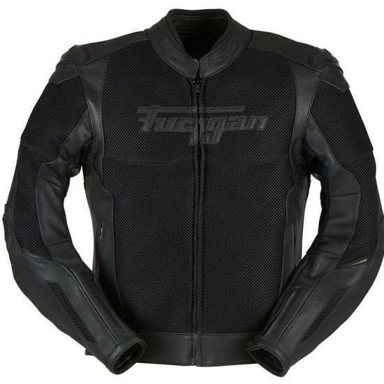 Blouson cuir moto Furygan Speed Mesh Evo - noir - L - Cdiscount Auto