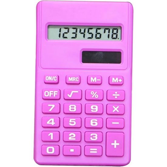 Calculatrice Portable À 8 Chiffres, Calculatrice Portable En Abs Fiable ...