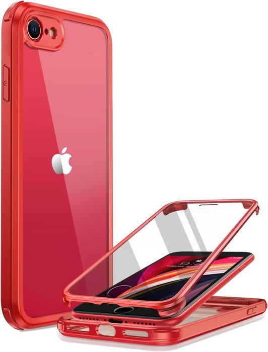 Coque de protection 360° pour iPhone SE 2020 et iPhone 8 avec film de ...