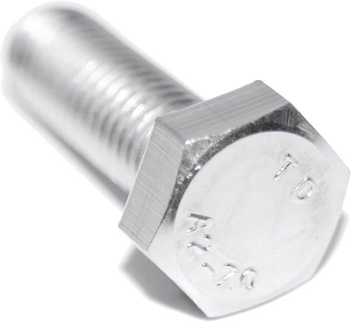 Lot De 10 Vis Hexagonales M6X80 - Din 933 A2 - En Acier Inoxydable ...