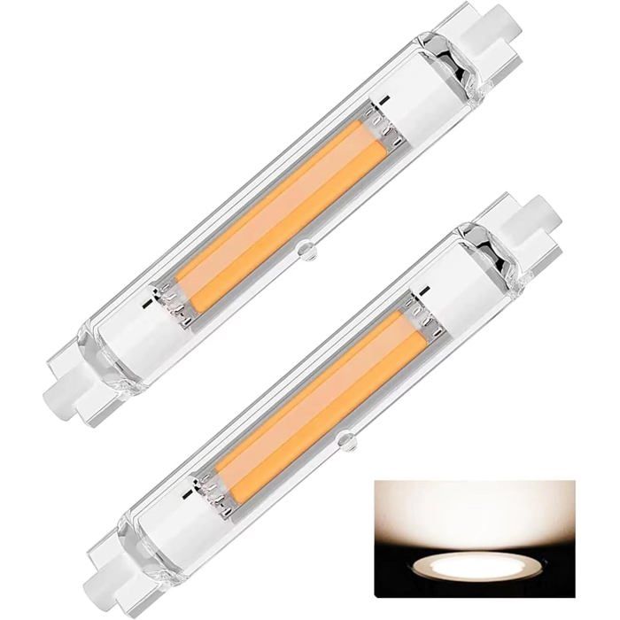 Ampoule LED R7S 118mm-KAL-R7S 118Mm 30W,3000Lm,6000K Blanc Froid,Non ...