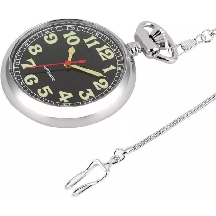 Montre Fob Chiffres Lumineux Cadran Mécanique Automatique Montre De ...