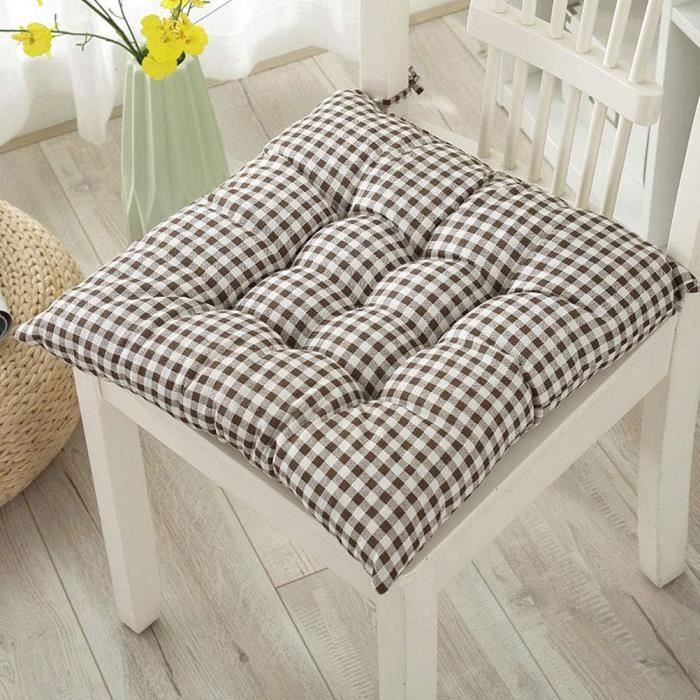 Coussins De Chaise Coussins D'Assise Et De Chaise Housse Coton D'Assise ...