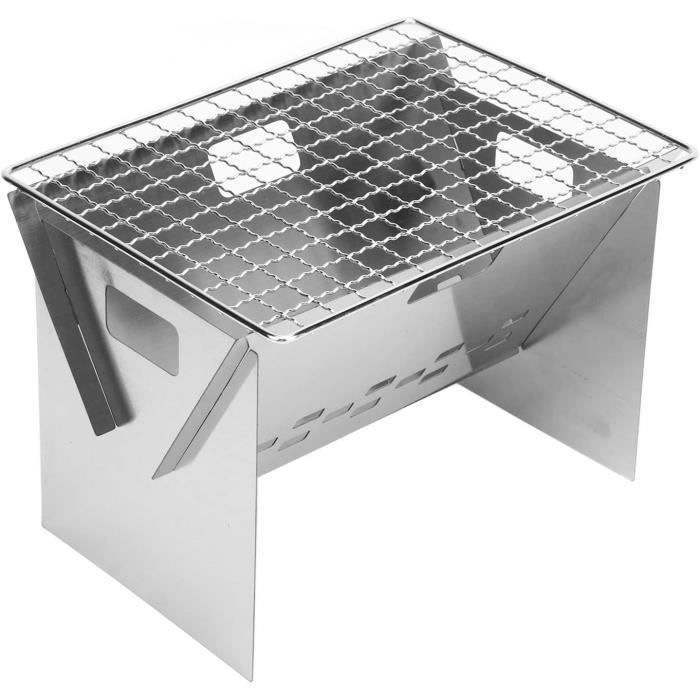 Gril De Barbecue Se Pliant Extérieur,Gril Se Pliant Détachable De ...