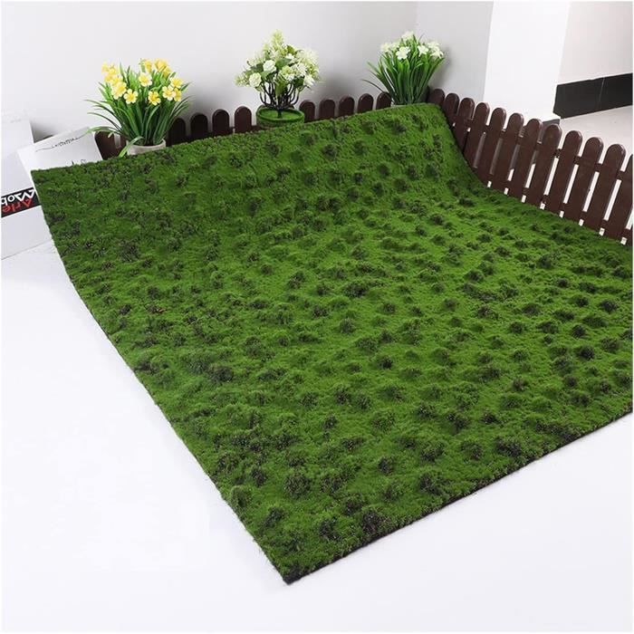 Mousse Artificielle Jardin Extérieur Tapis De Gazon Faux Mousse Tapis ...