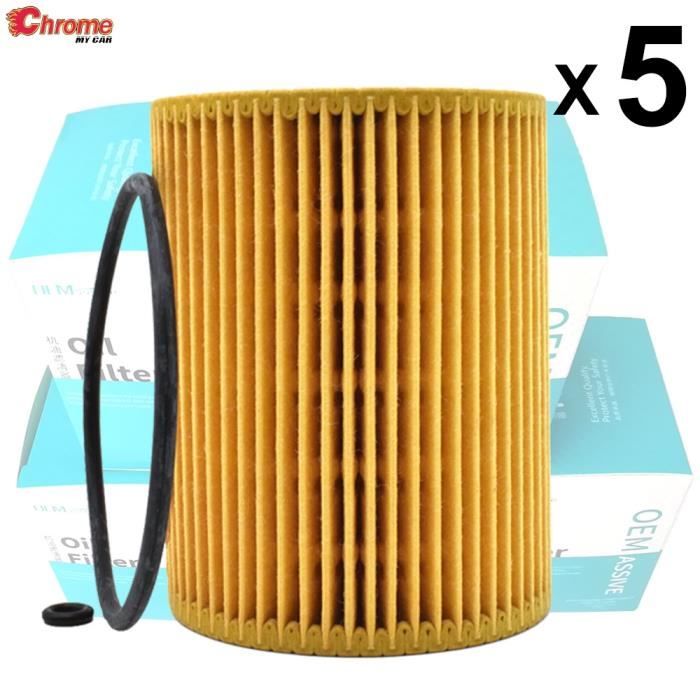 Cinq (5) filtres à huile 6421800009 pour mercedes-benz classe E CLK ...