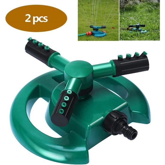 Arroseur À Gazon, Arroseur De Jardin Avec Rotation Automatique À 360 ...