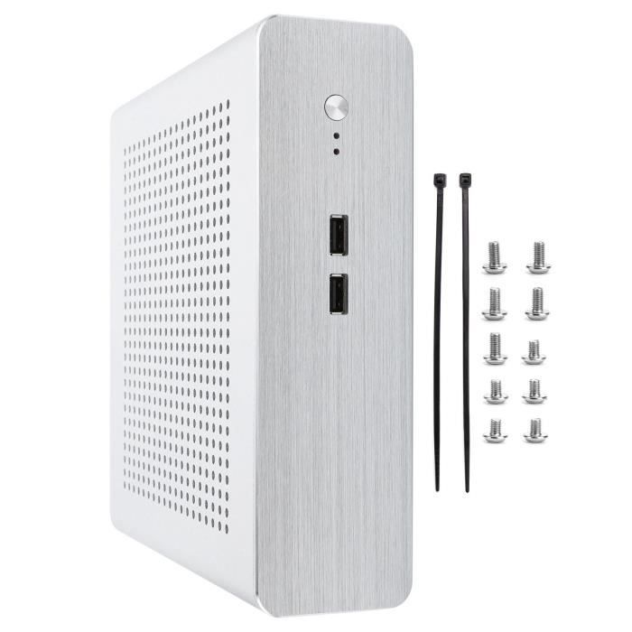 Tbest HTPC ITX G60S Châssis HTPC Boîtier Mini‑ITX d'Alimentation DC‑ATX ... Tbest HTPC ITX G60S Châssis HTPC Boîtier Mini‑ITX d'Alimentation DC‑ATX ...