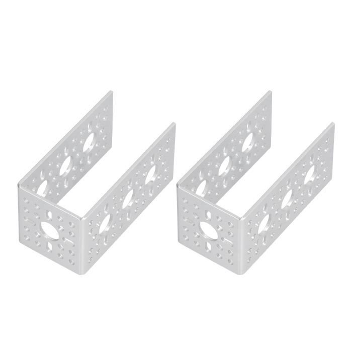 Cikonielf Support en U 2 pièces support en forme de U en alliage d ...