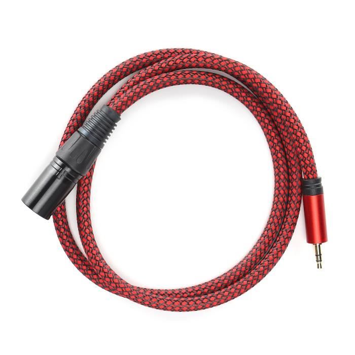 Cable De Microphone Jorindo Xlr Mle À 3,5 Mm (1/8 Pouce) Cable Trs Jack ...