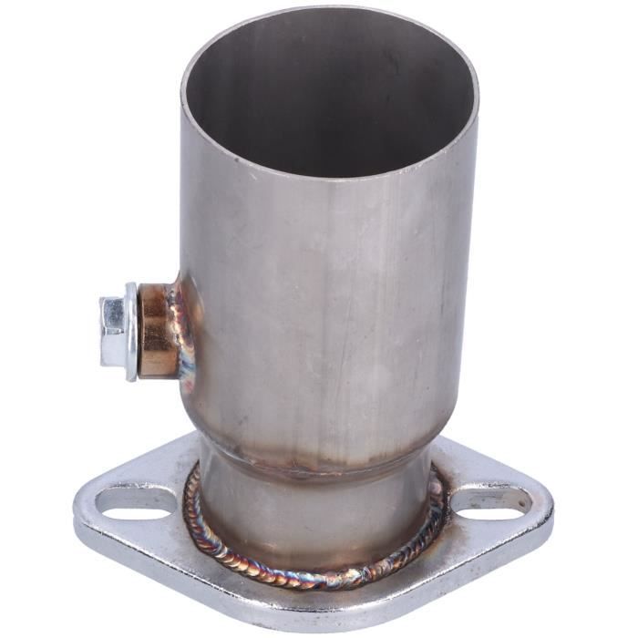 Réducteur de Bride d'Échappement à 2 Boulons Tuyau 3 po à 2,5 po Acier ...