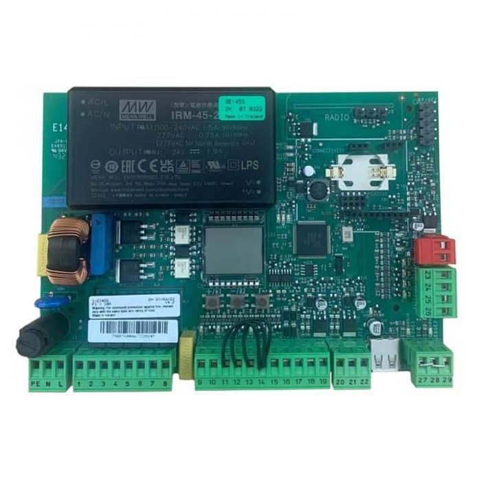 Carte électronique FAAC E145S (réf 790076) pour motorisation ...