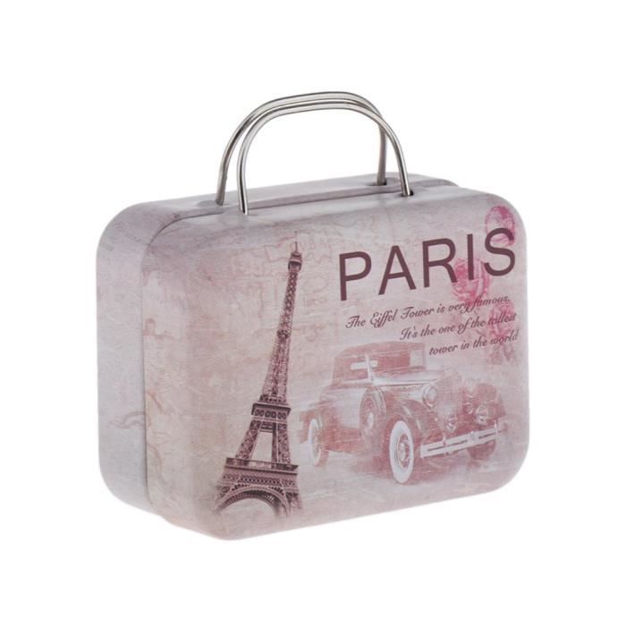 1/6 Maison de Poupée Mini Valise de Fer Valise de Voyage pour BJD Accs ...