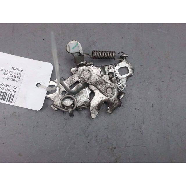 CLE DE CONTACT - SERRURE CAPOT PEUGEOT 208 Phase 1 2012-... 9673285680 ...