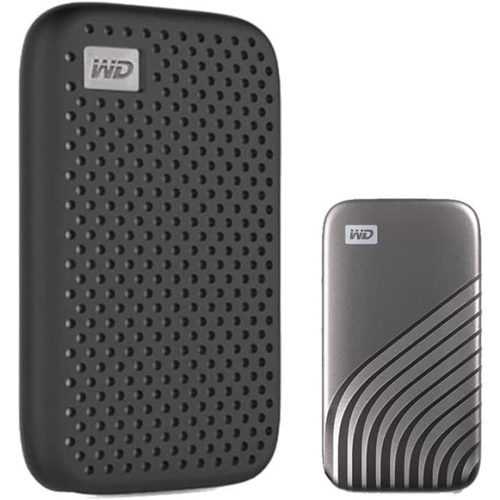 Coque En Silicone Compatible Avec Wd My Passport Ssd Disque Dur ...