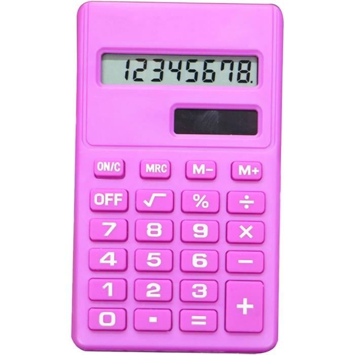 Calculatrice Portable À 8 Chiffres, Calculatrice Portable En Abs Fiable ...