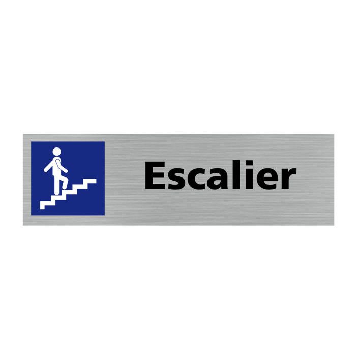 Pictogramme ESCALIER - SIGNALETIQUE.BIZ FRANCE - Adhésif Aspect ...