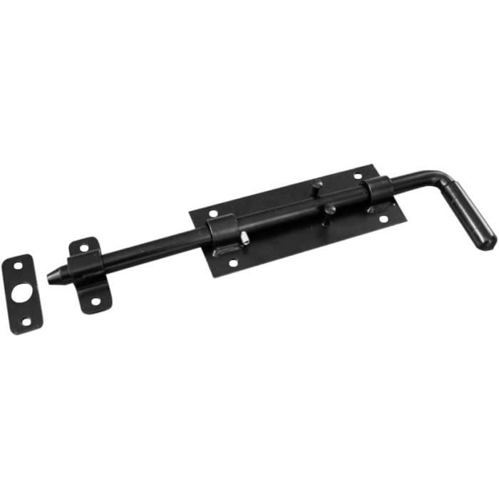 Verrou De Sol 420 Mm Noir - Verrou En Acier Pour Portes Et Portails ...