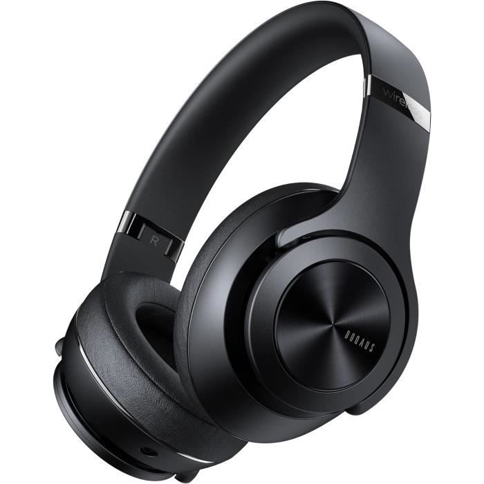 Casque Bluetooth Sans Fil, 45 Heure Autonomie Casque Sans Fil Pliable ...