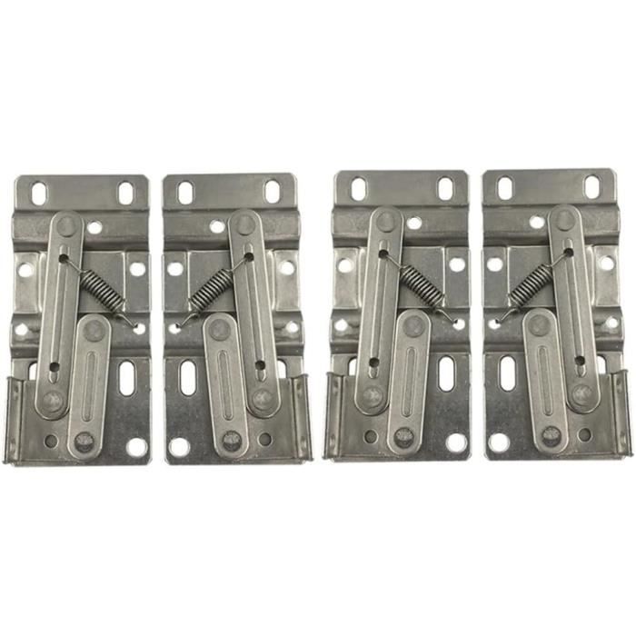 Charnières De Plateau Basculantes 4 Pièces Charnières À Ciseaux En Fer ...