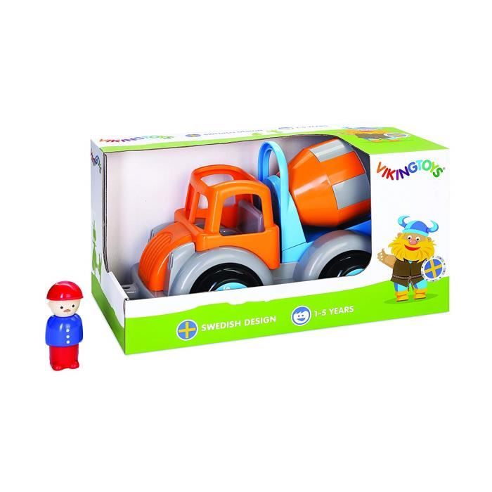 Viking Toys Fun Couleur Jumbo Camion de Ciment - AW781253 - Cdiscount Jeux - Jouets