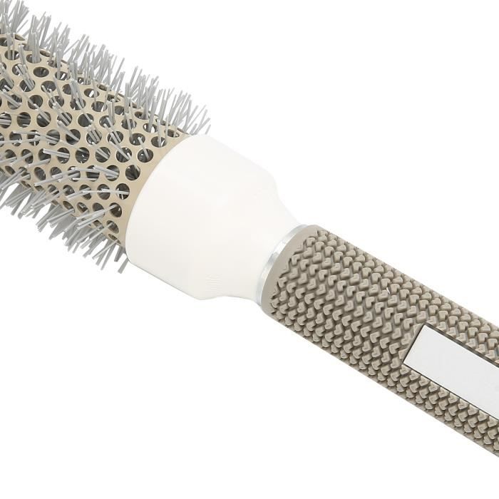 Fdit Peigne rond Brosse ronde sèche-cheveux styling rouleau ionique ...
