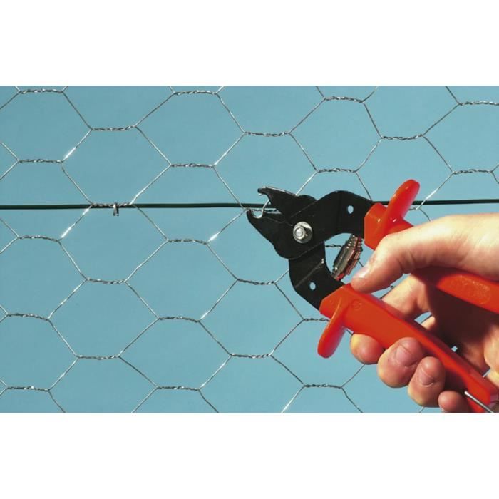 Grillage métallique triple torsion - NORTENE - Galvanex 13 - 0,50 x 5 m ...