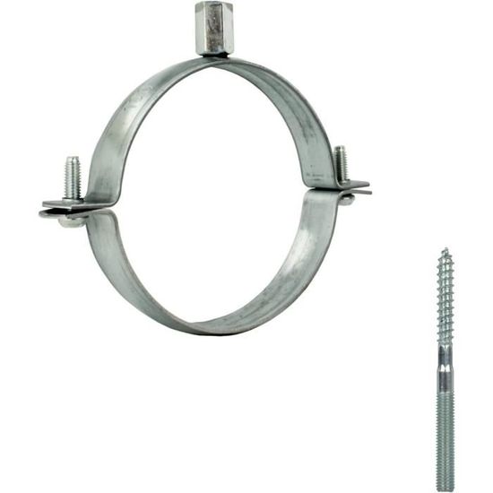 Collier De Serrage Pour Tube Agrafé - Vis À Double Filetage - Support ...