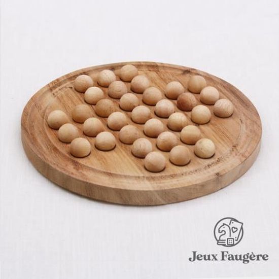 Jeu de Solitaire rond (grand format) - Cdiscount Jeux - Jouets