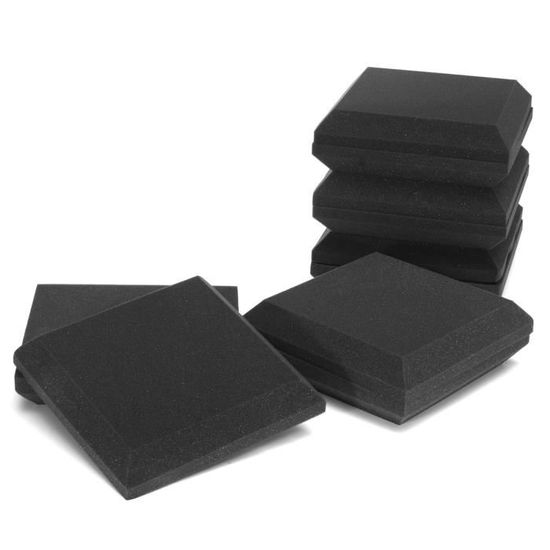 TEMPSA 10PCS Biseau Eponge Mousse Isolation Acoustique Insonorisation ...