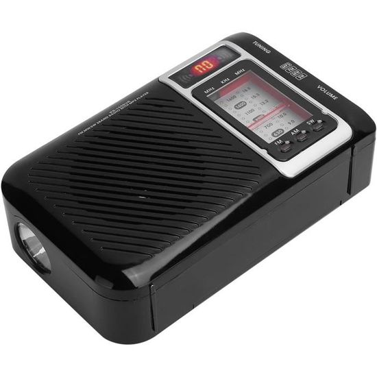 Radio Multifonction Fm Am Sw Radio Numérique Portable À Ondes Courtes ...