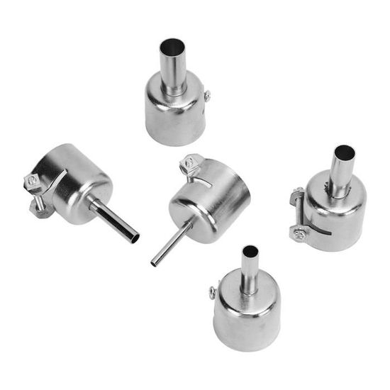 Buse de pistolet à air chaud - VBESTLIFE - Série 850 - Acier inoxydable - 5 pièces - Résistance ...